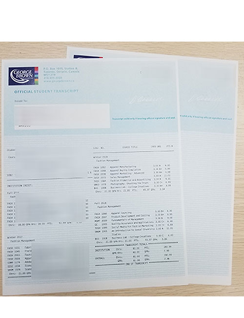 How to Get a Fake George Brown College Transcript – How to get a fake ...